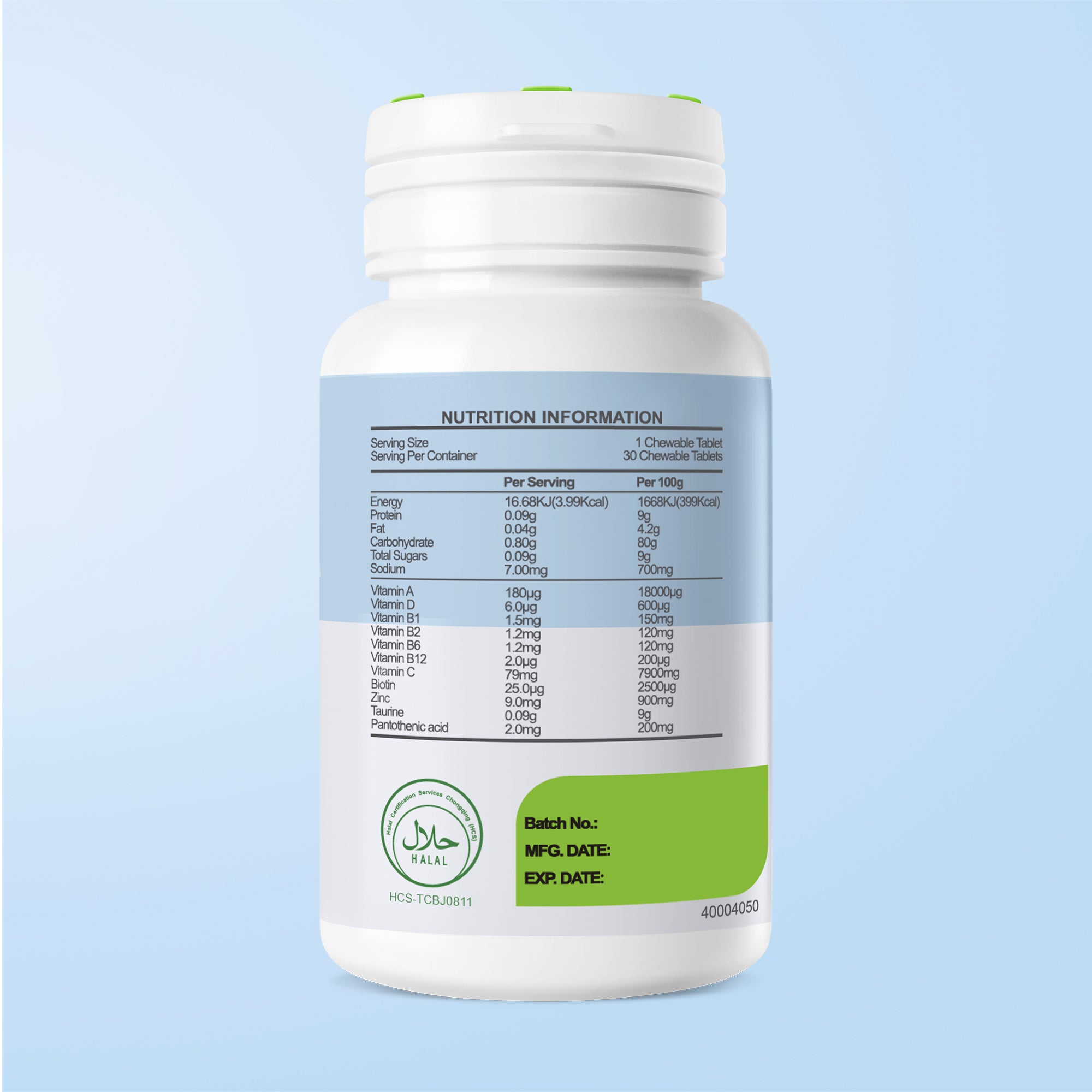 Men’s Multi Fruits & Veggies Chewable Tablet – Pentavite